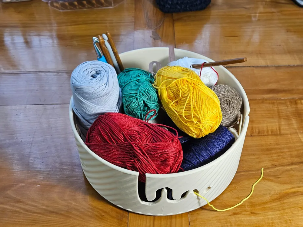 Yarn Bowl - Free 3D Print Model - MakerWorld