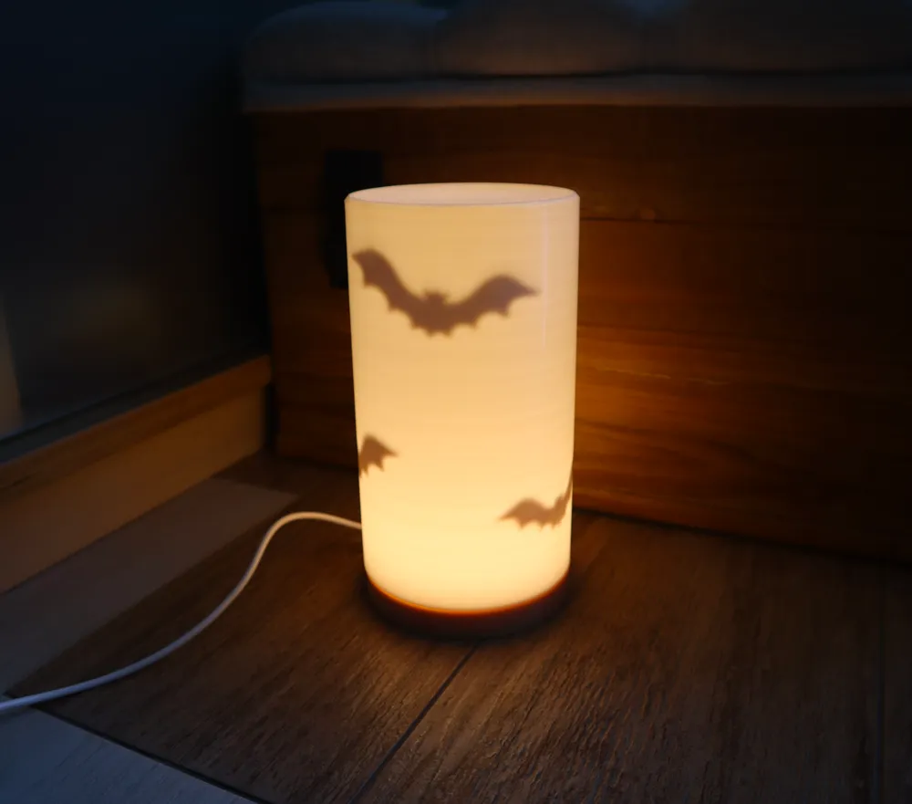 bat lamp (LED Lamp Kit) by IDMyron - MakerWorld