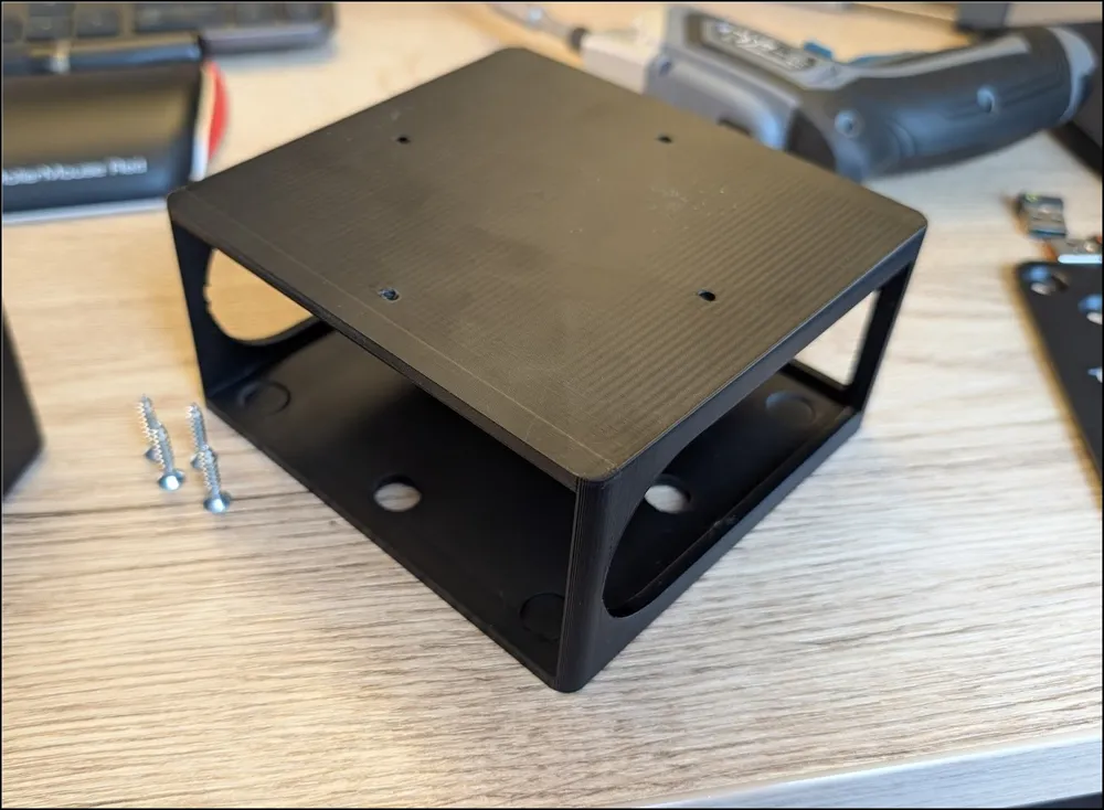 Intel NUC Mount (under desk) - Free 3D Print Model - MakerWorld