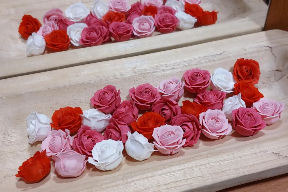 Mini Roses St. Valentine's Day - Free 3D Print Model - MakerWorld