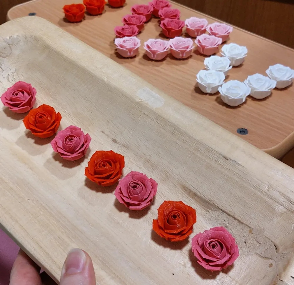 Mini Roses St. Valentine's Day - Free 3D Print Model - MakerWorld