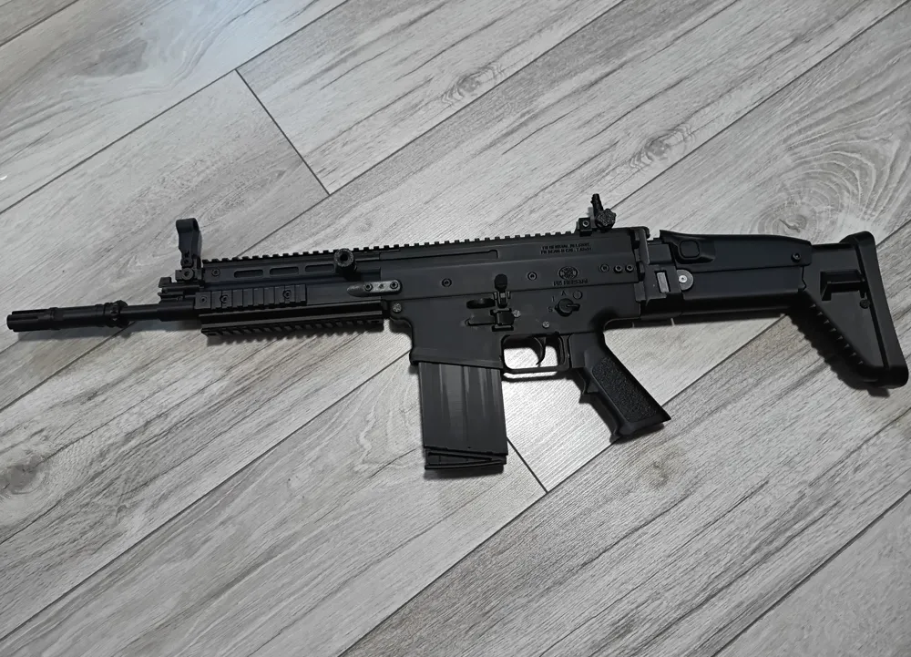 FN SCAR -H MK17 CQC Battle Rifle Assault Carbine - Free 3D Print Model ...