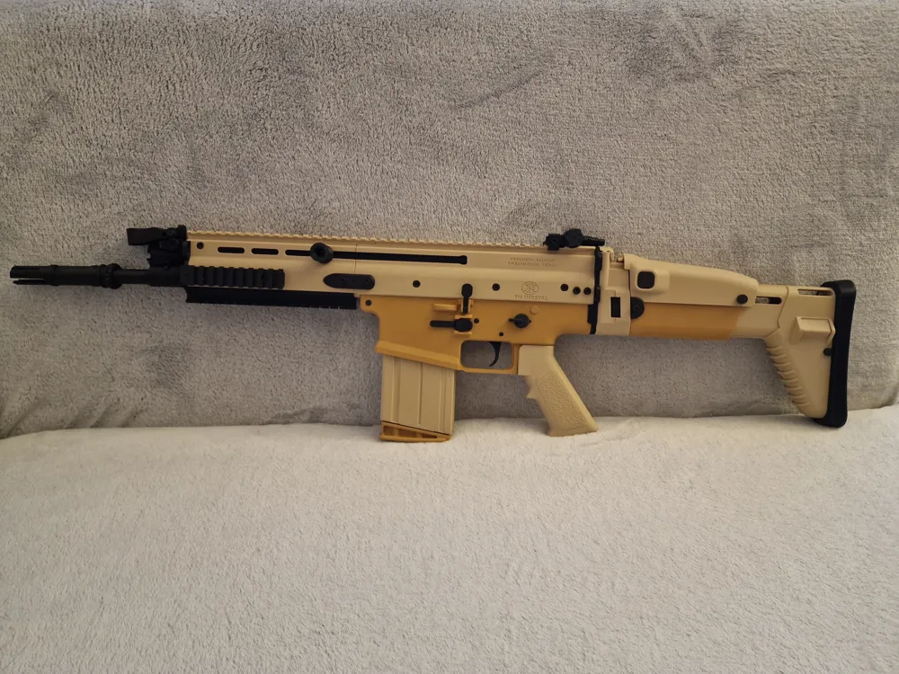 FN SCAR -H MK17 CQC Battle Assault Rifle Carbine - Free 3D Print Model ...