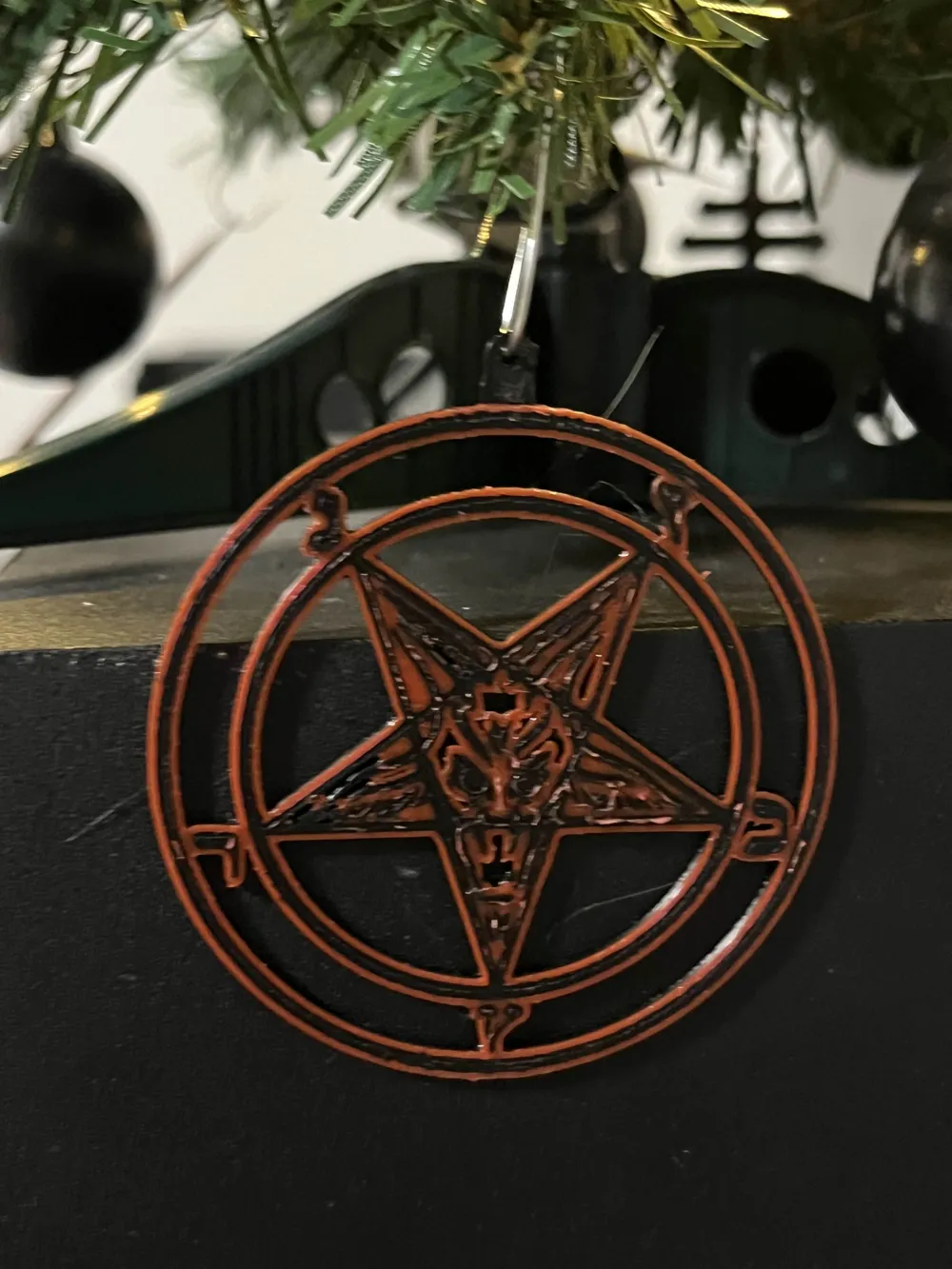 Satanic Christmas Ornaments - Free 3D Print Model - MakerWorld