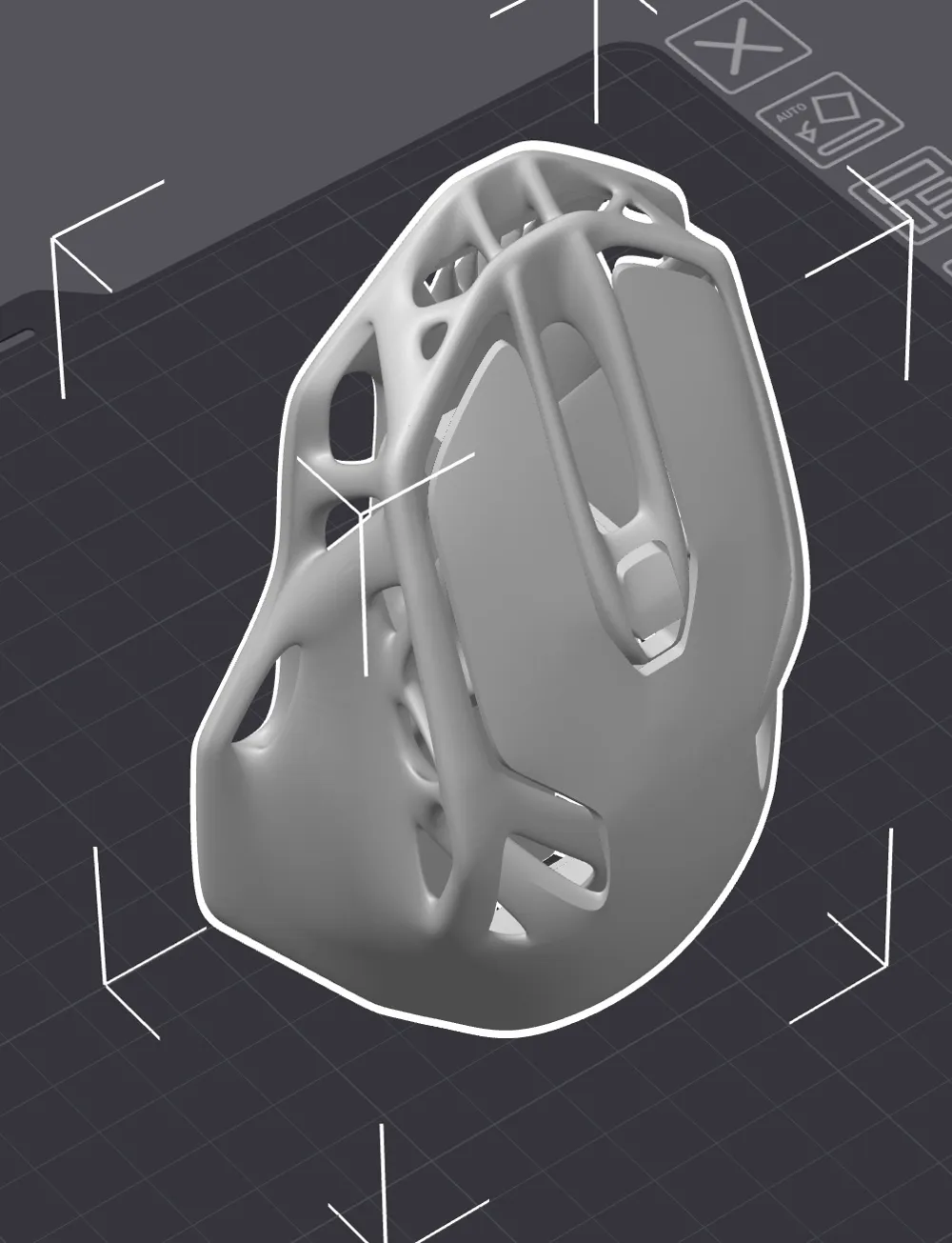 Bambu Lab Mouse Top Shell - Pre Supported - JUST THE STL Remixed by ...