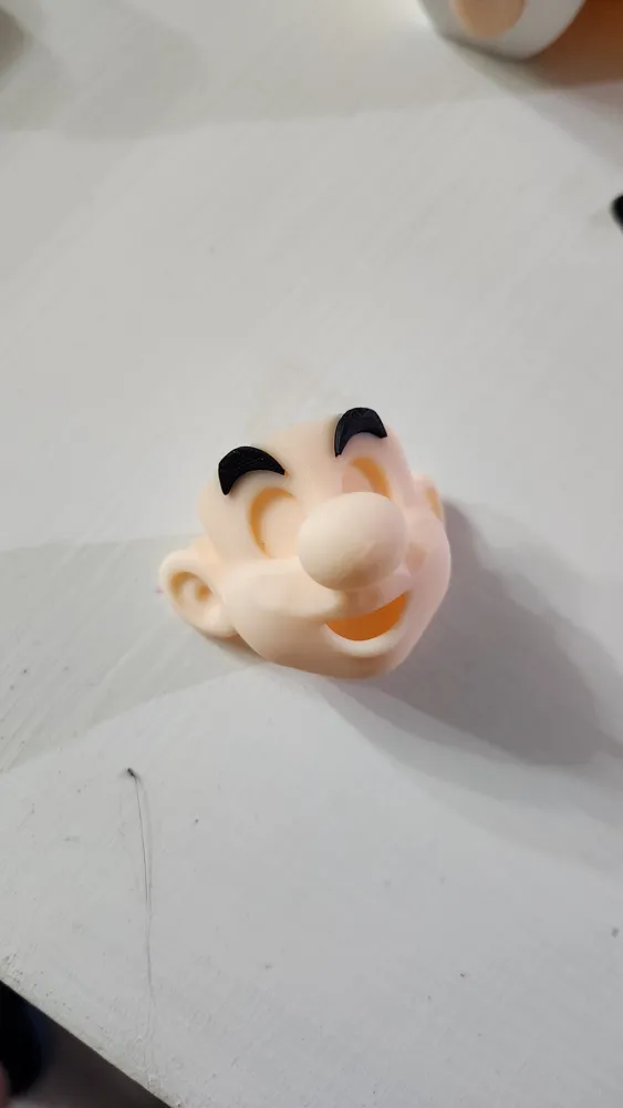 Super Mario - Optimized Model (No AMS) - Free 3D Print Model - MakerWorld