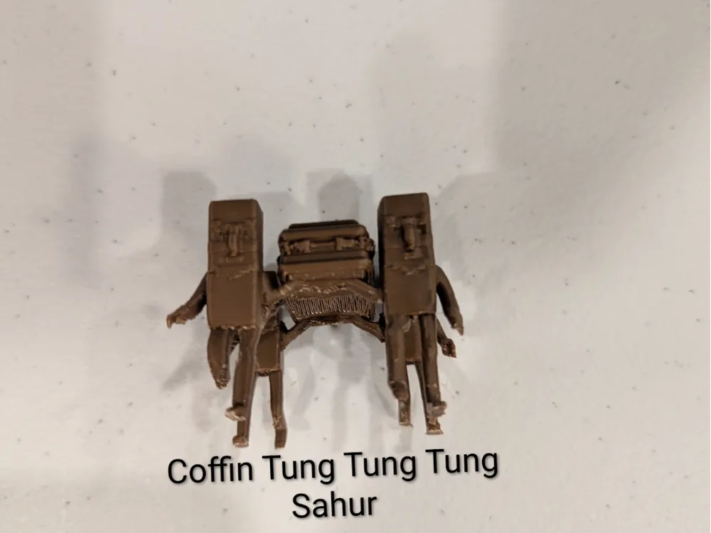 Coffin Tung Tung Tung pre-dawn meal - Free 3D Print Model - MakerWorld