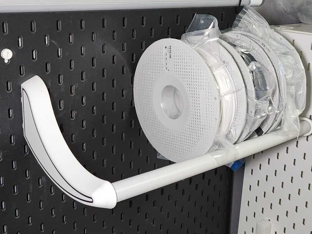 IKEA Skadis Filament Spool Holder by Speed Designer - MakerWorld