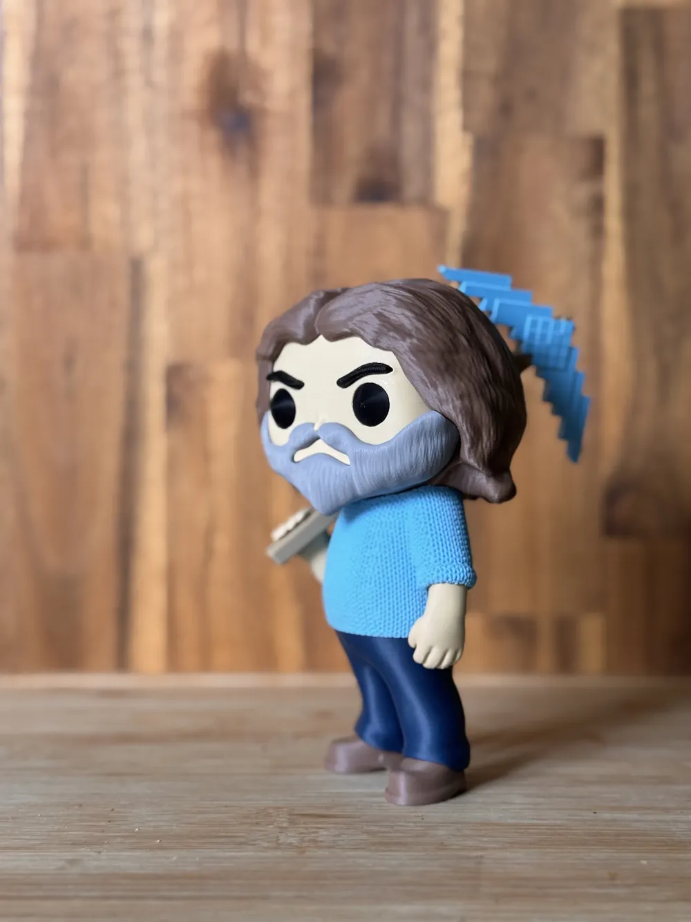 Steve Minecraft / NO AMS - Free 3D Print Model - MakerWorld