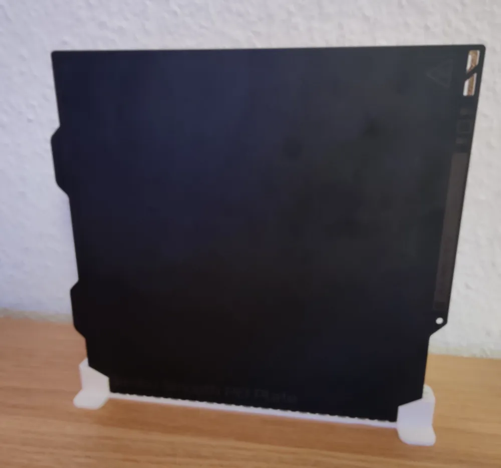 A1 Mini simple plate holder Remixed by redmattercrafter - MakerWorld