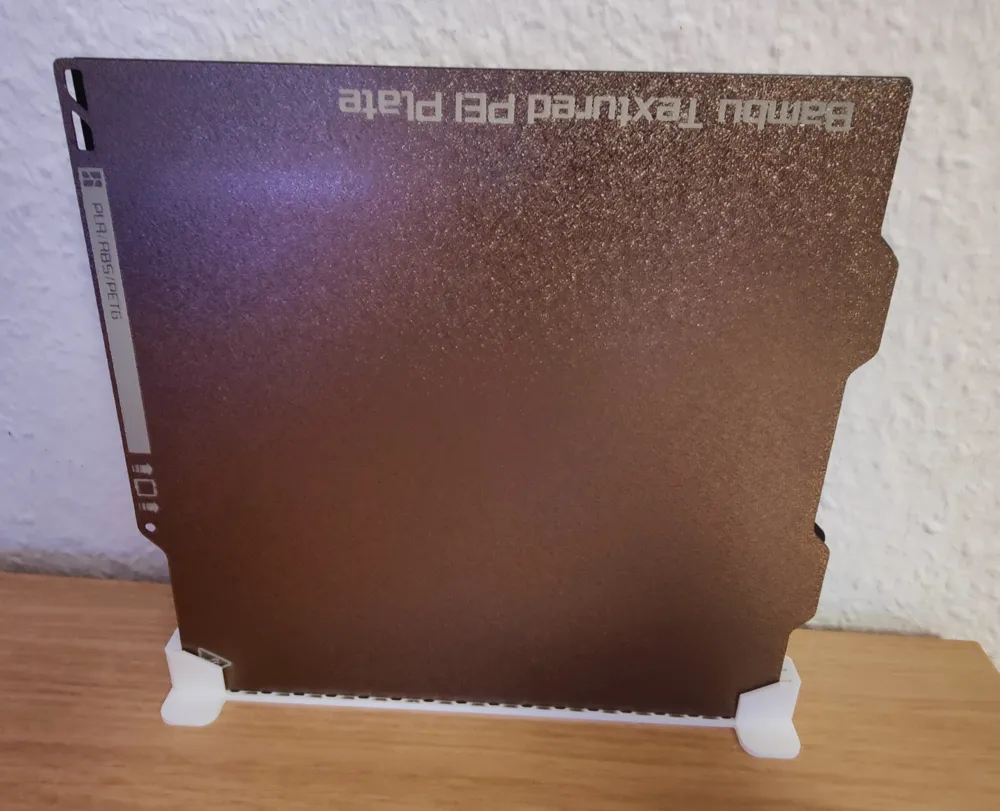 A1 Mini simple plate holder Remixed by redmattercrafter - MakerWorld