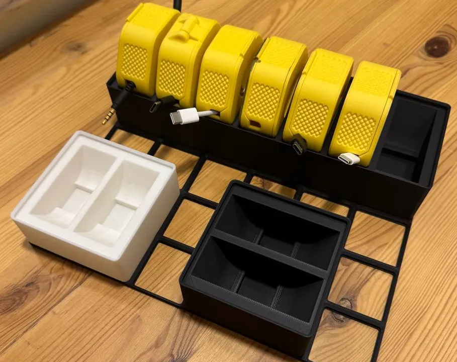 Gridfinity - Storage For "Portable Cable Winder" Remixed by Dmitrii ...