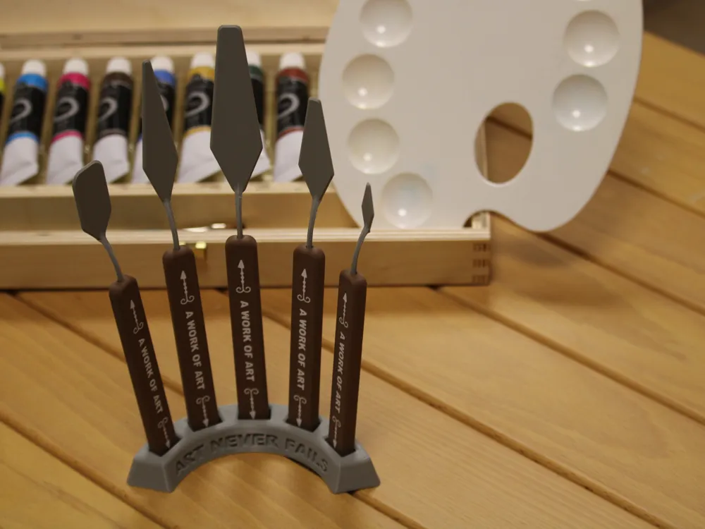 Painting Spatula Kit - Free 3D Print Model - MakerWorld