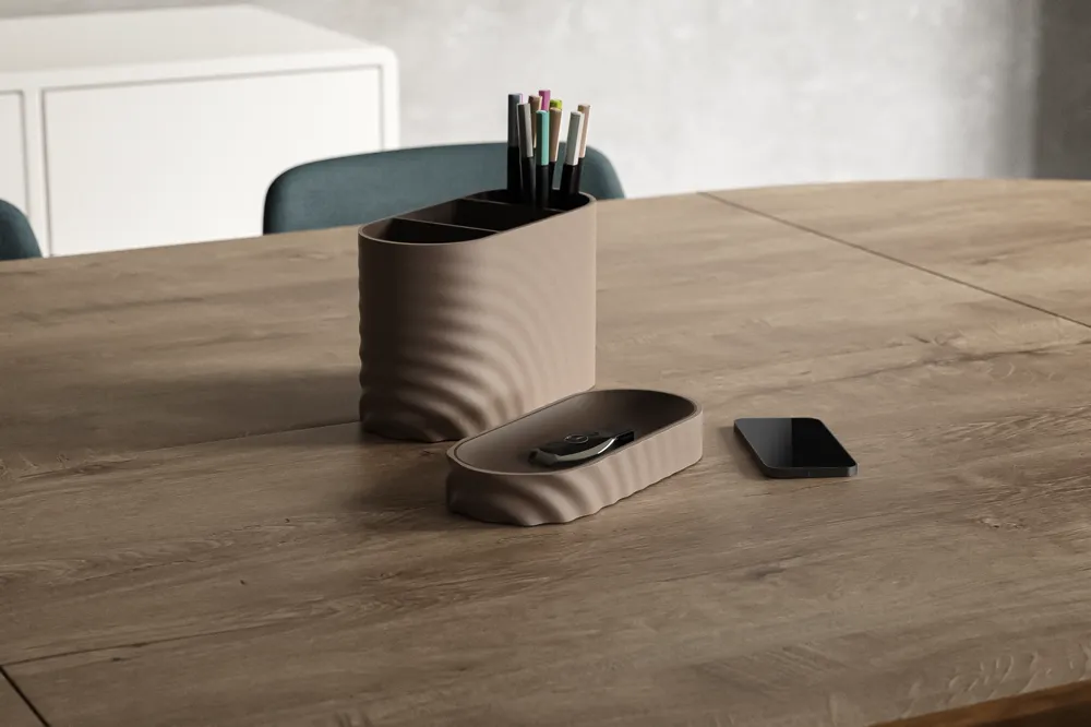 Wave Box/Tray - Free 3D Print Model - MakerWorld
