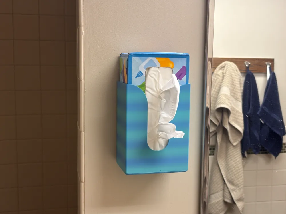 Tissue Box Wall Mount - Free 3D Print Model - MakerWorld