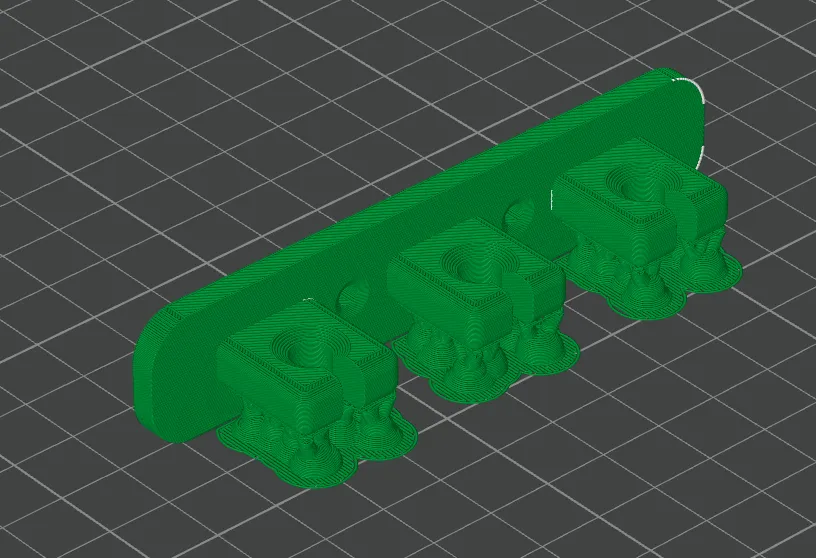 3-Slot Desk Cable Organizer – Screw Mount - Free 3D Print Model ...