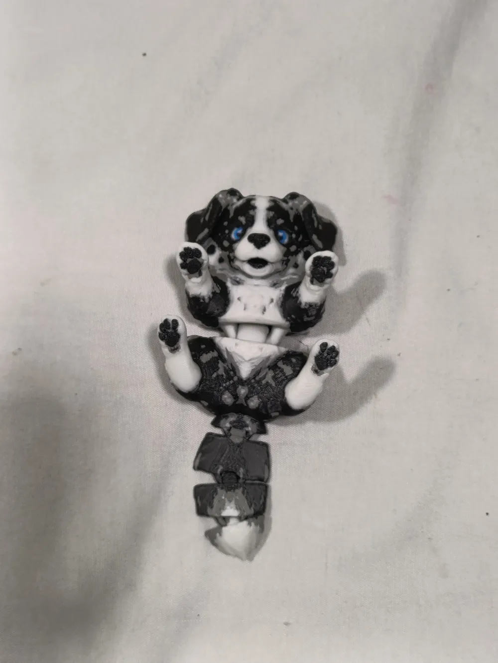 flexi border collie / australian shepherd - Free 3D Print Model ...