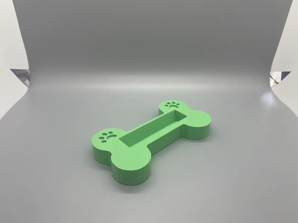 Dog Bone Business Card Holder - Free 3D Print Model - MakerWorld