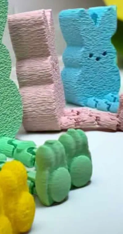 Cute Articulated Peep by Ada & K 3DA MakerWorld: Download Free 3D Models