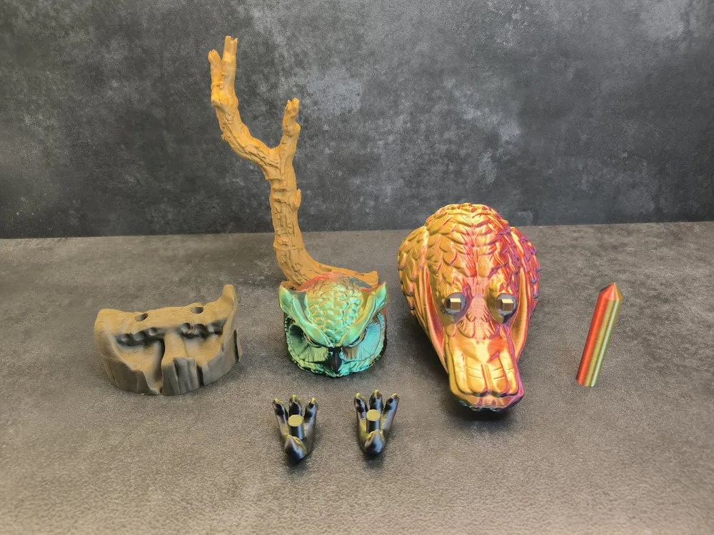 Wind-Turned Owl - Free 3D Print Model - MakerWorld