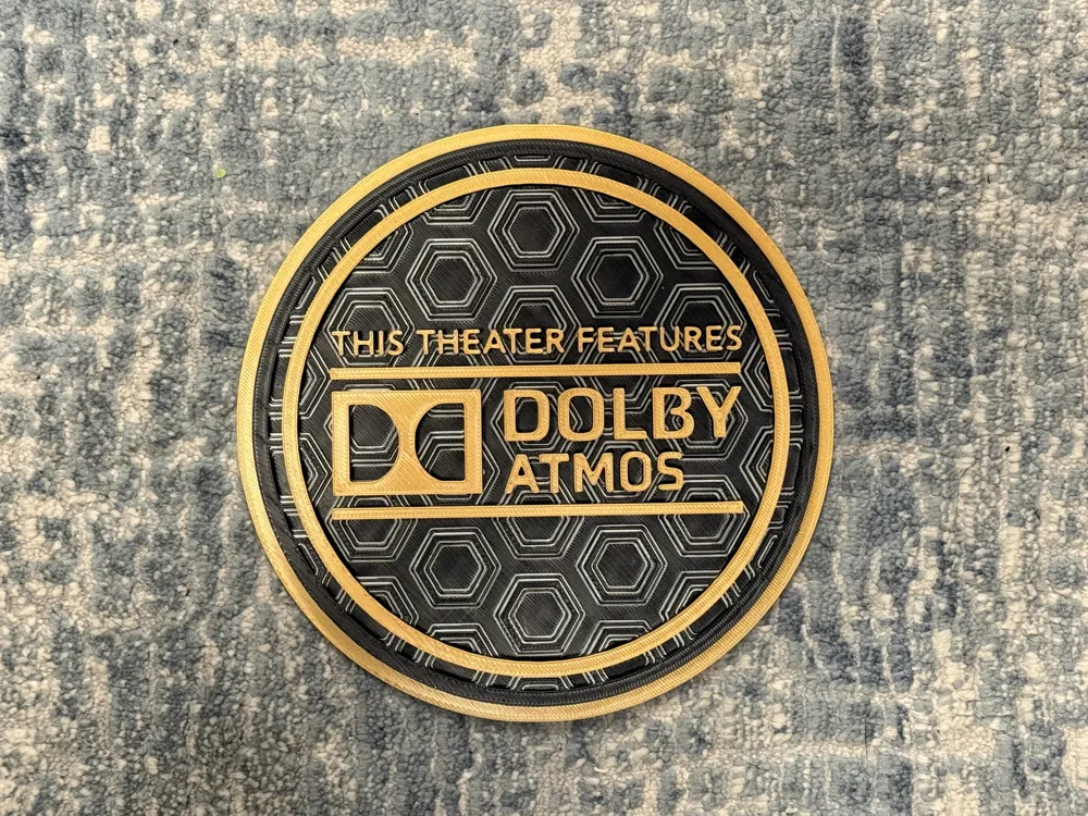 Dolby ATMOS Dimensional Mosaic - Free 3D Print Model - MakerWorld