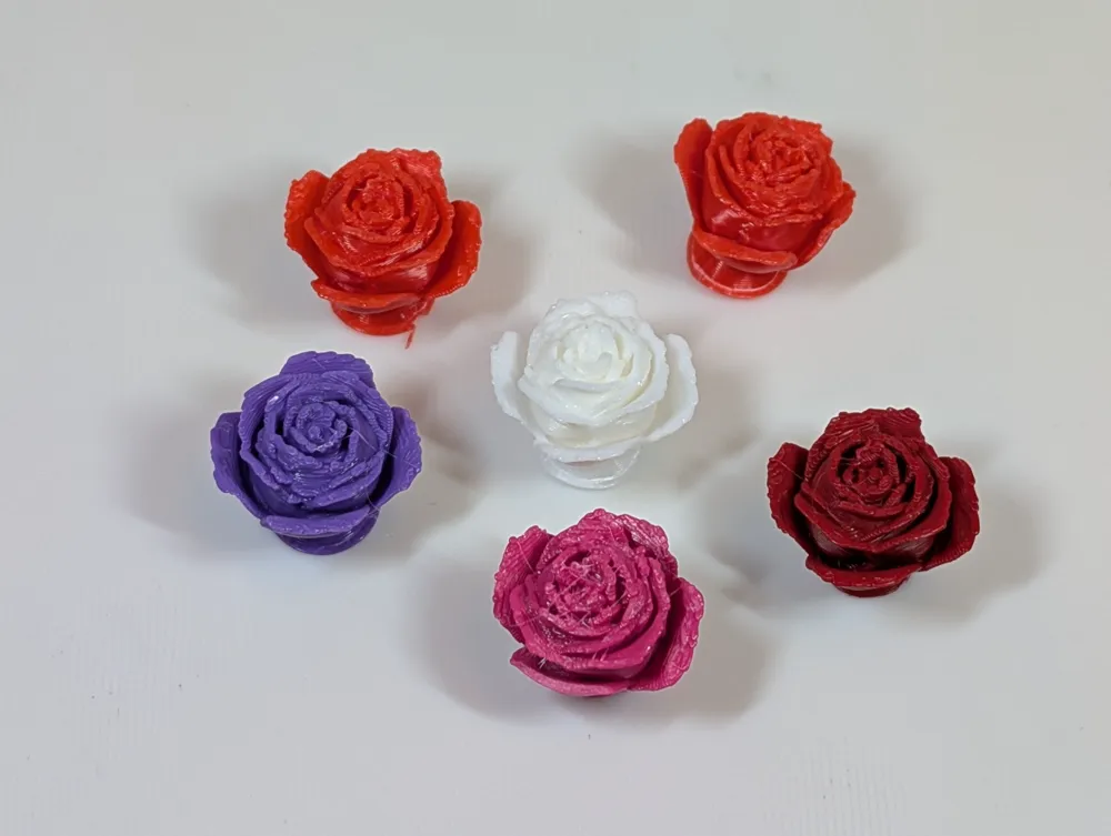 Rose Flower Croc Shoe Charm (Jibbitz) by sidbarret007 MakerWorld ...
