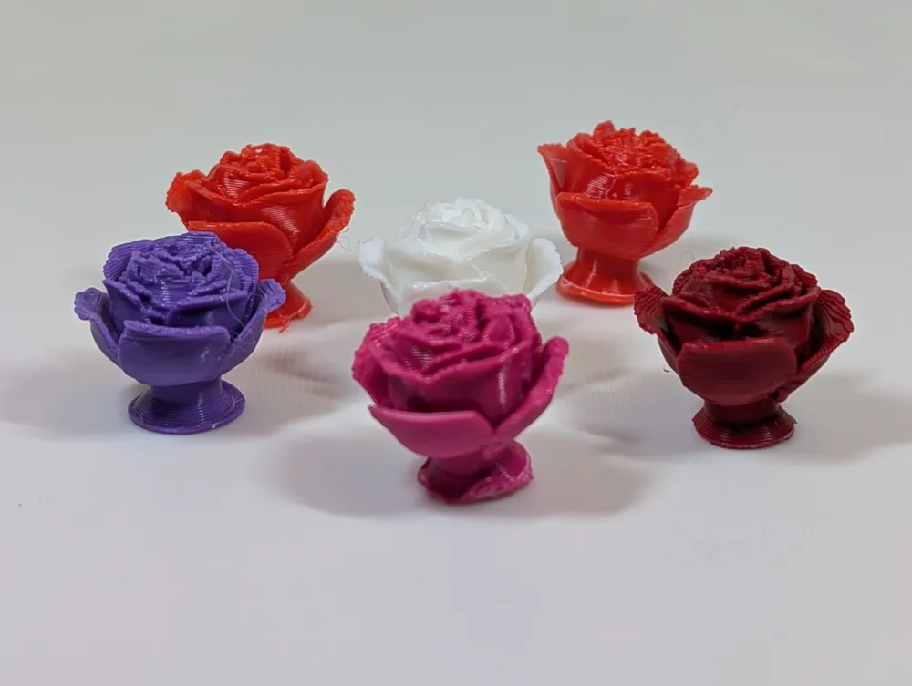 Rose Flower Croc Shoe Charm (Jibbitz) by sidbarret007 MakerWorld ...