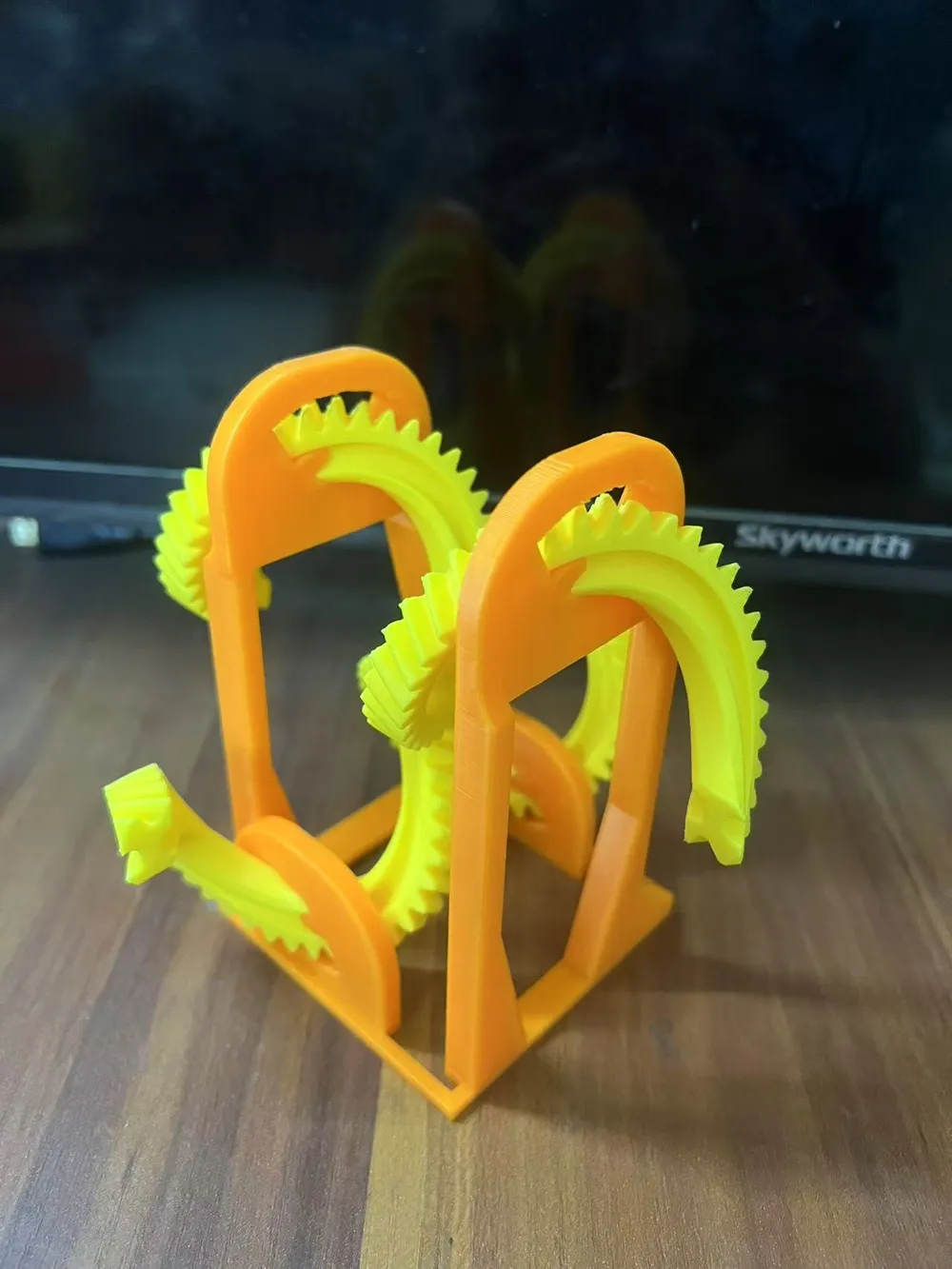 Orthogonal Curvilinear Helical Rack and Pinion Gear by Andweu ...