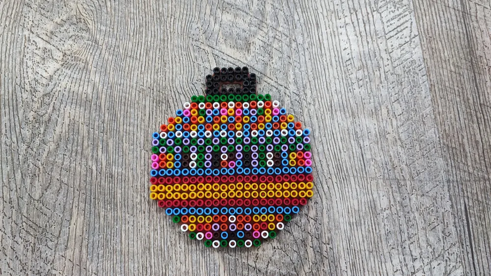 Christmas tree ornament Hama pearls beads plate by sasso - MakerWorld