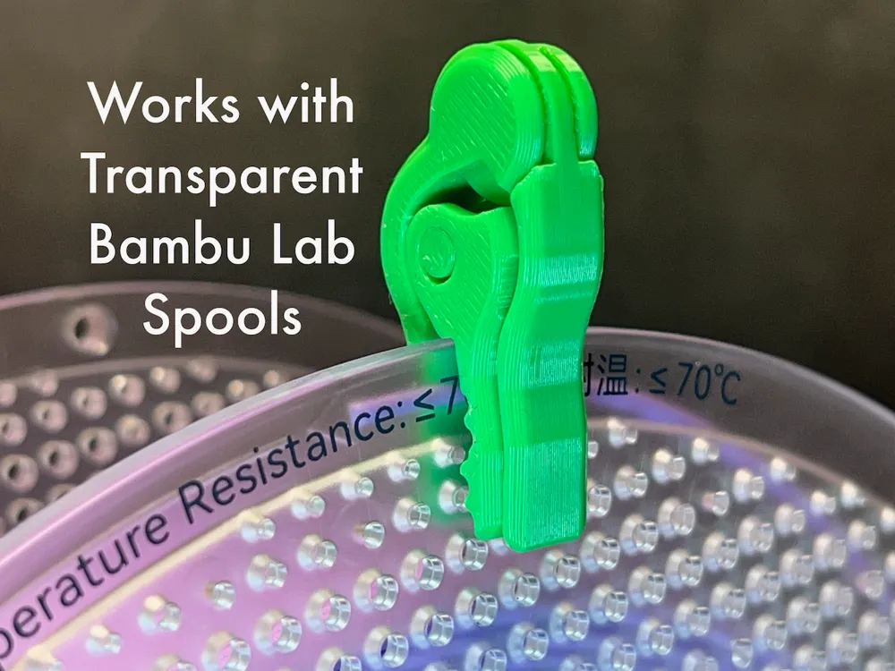 Snap-Lock Filament Clip by jetpad MakerWorld: Download Free 3D Models