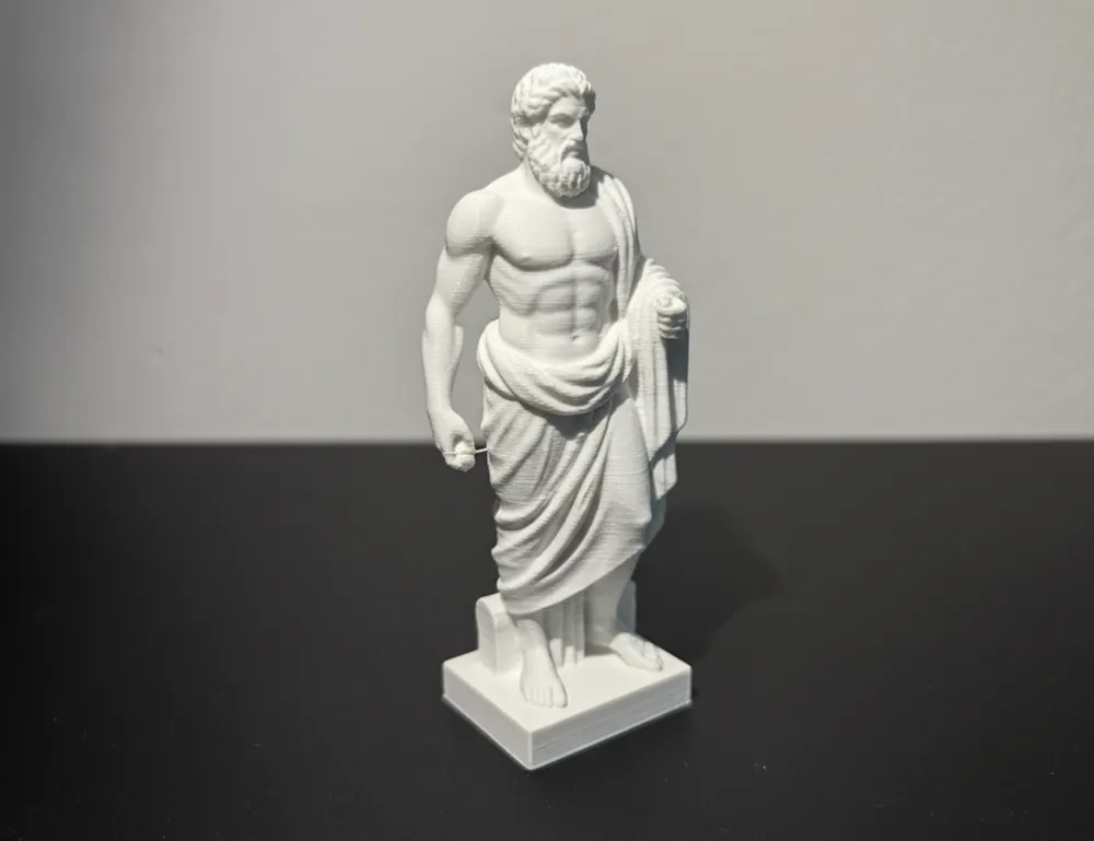 Greek God Statue – Figurine - Free 3D Print Model - MakerWorld