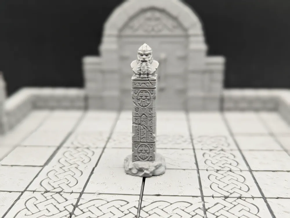 Dwarven Pillars (supportless) - Free 3D Print Model - MakerWorld