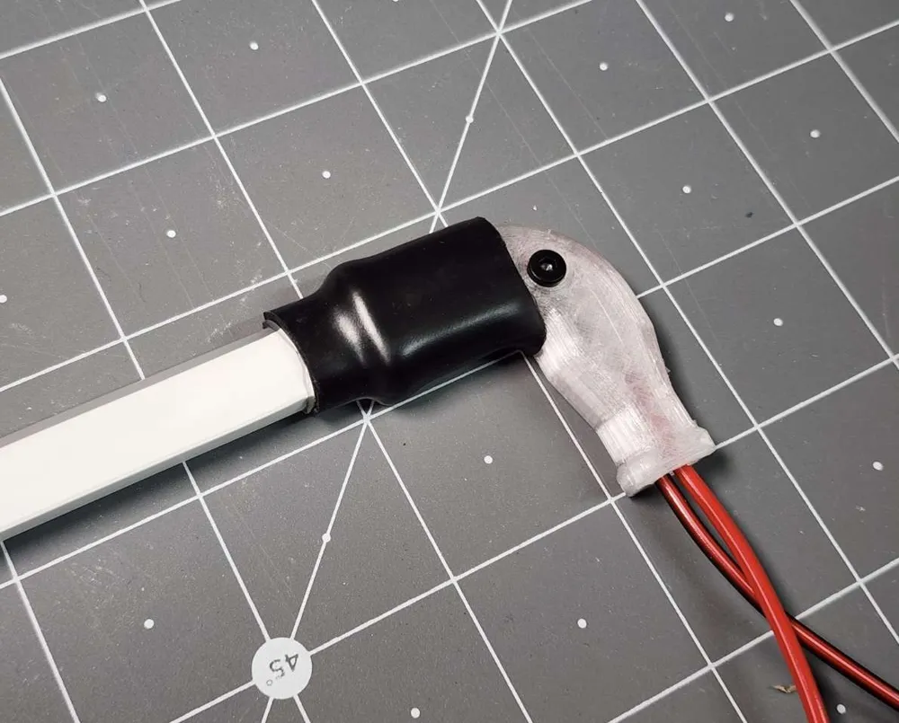 Rope Light Strain Relief - Free 3D Print Model - MakerWorld