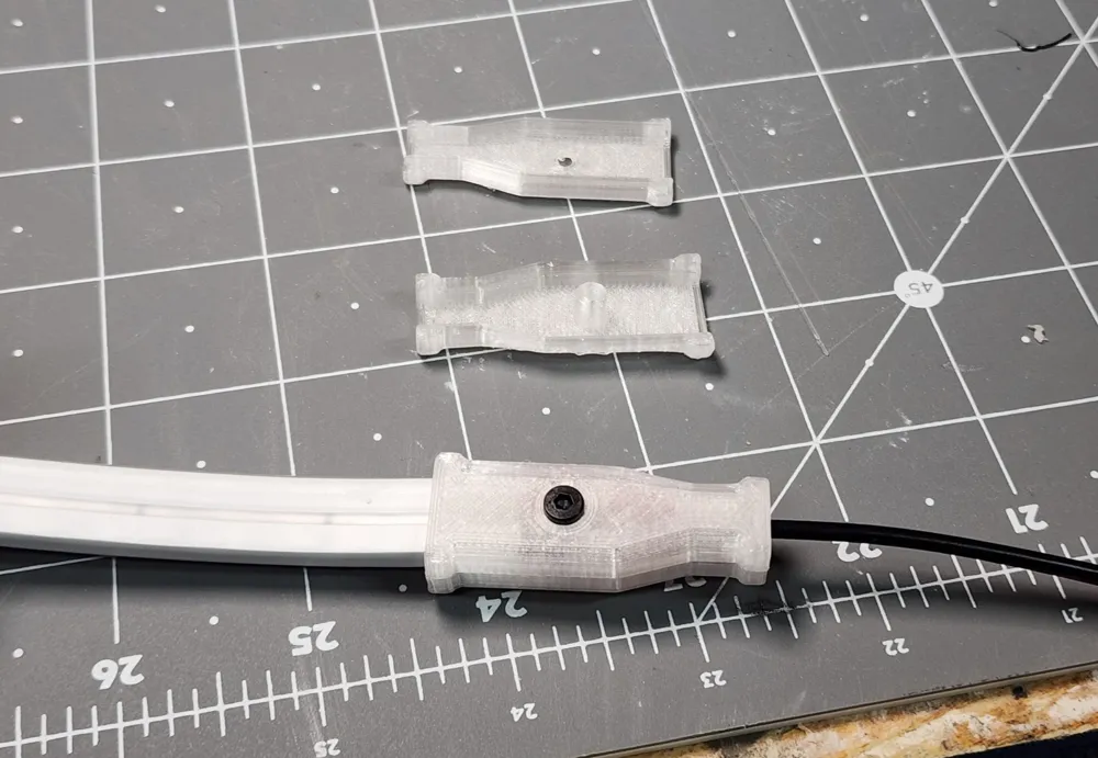 Rope Light Strain Relief - Free 3D Print Model - MakerWorld