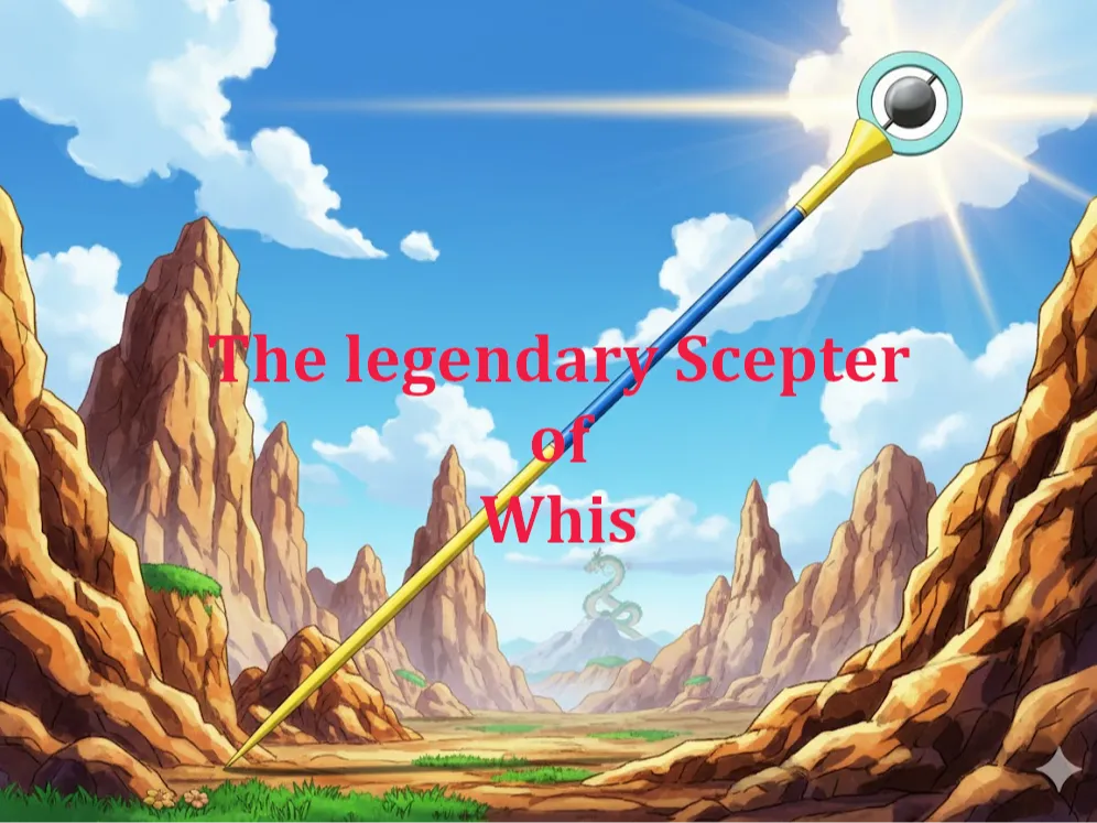 Whis' Scepter - Dragon Ball - Free 3D Print Model - MakerWorld