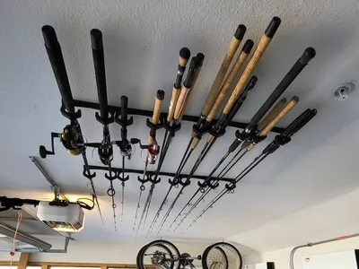 Ceiling Fishing Rod Holder by Ragnor - MakerWorld