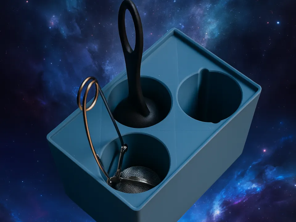 3x Tea Strainer Holder Gridfinity - Free 3D Print Model - MakerWorld