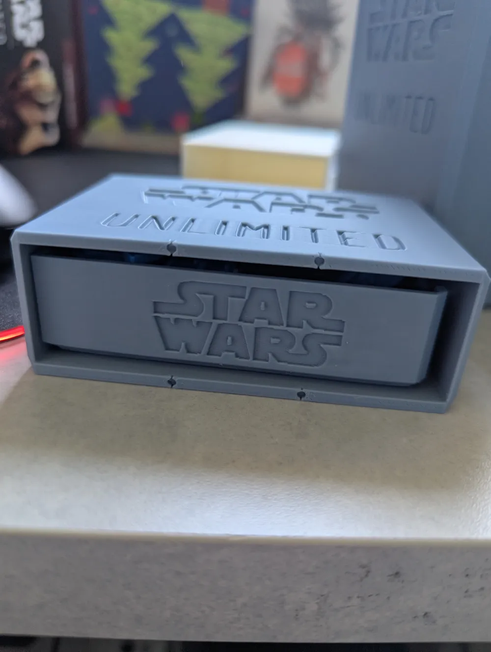 Deck box Star Wars Unlimited avec rangement jetons by lofofora002 ...