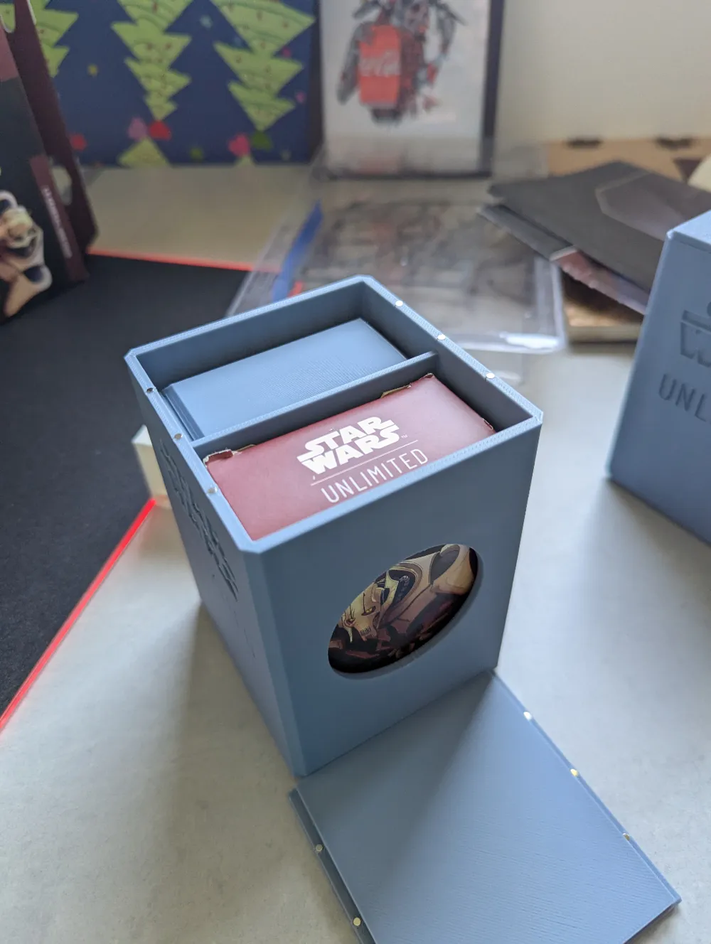 Deck box Star Wars Unlimited avec rangement jetons by lofofora002 ...