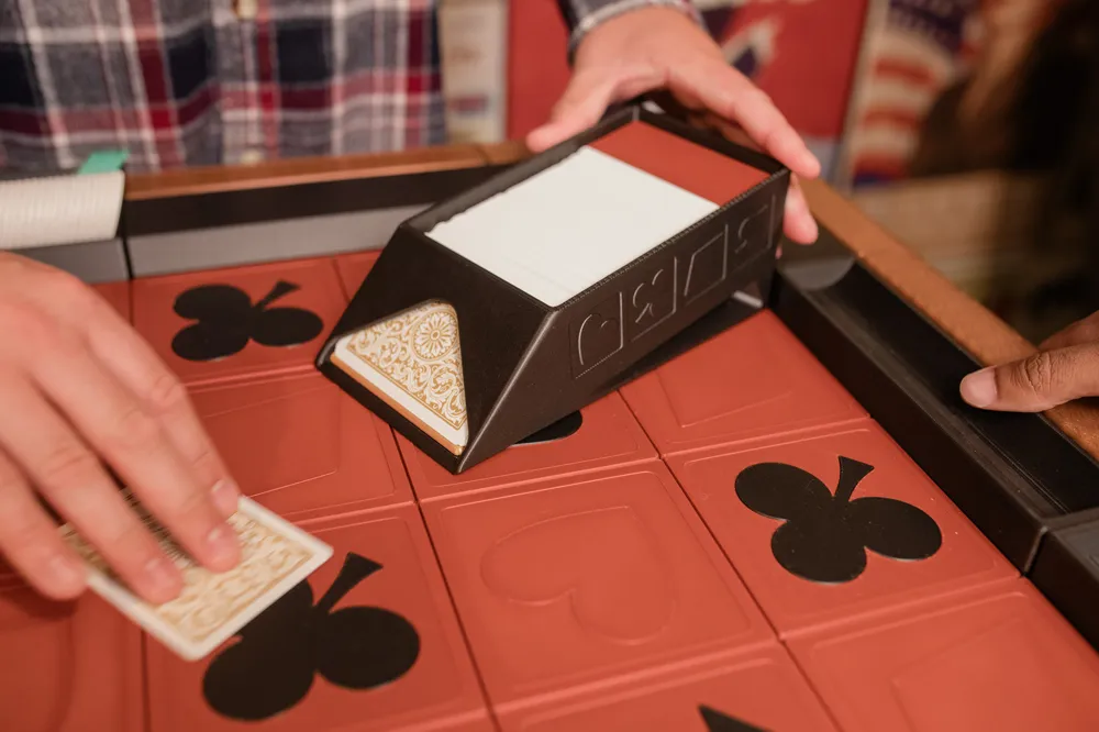 StageTop 4 Deck Card Shoe - Free 3D Print Model - MakerWorld