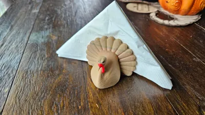 Thanksgiving Turkey Napkin Holder by dehart007 - MakerWorld