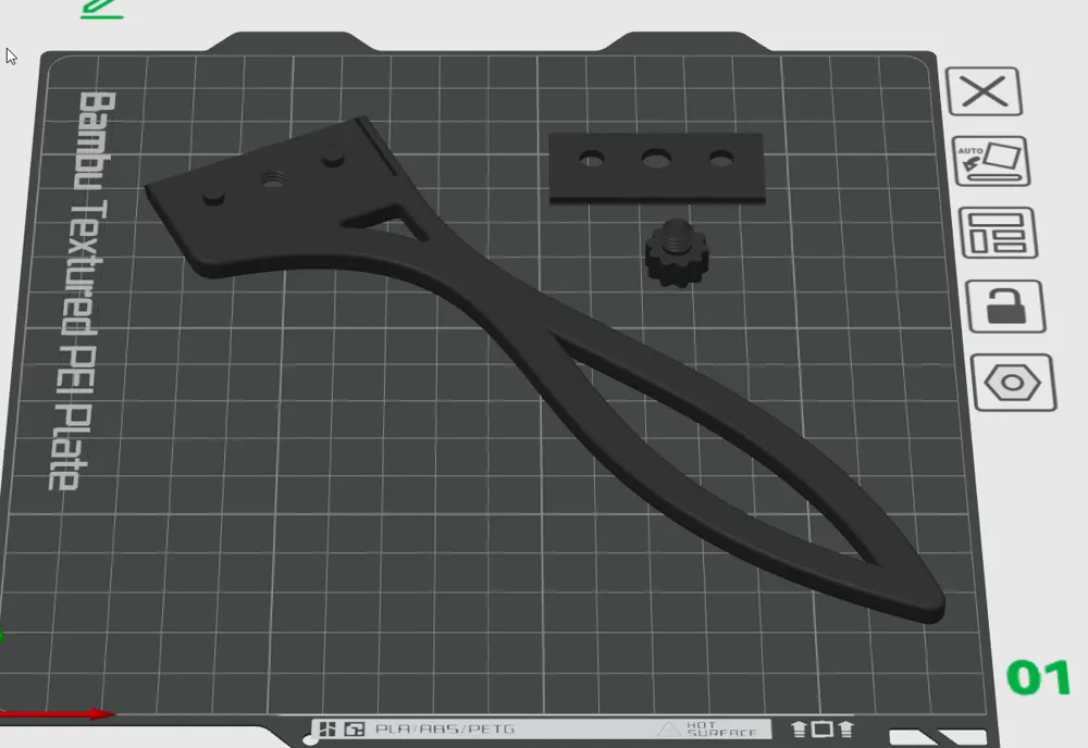 Razor Blade Scraper Handle - Free 3D Print Model - MakerWorld