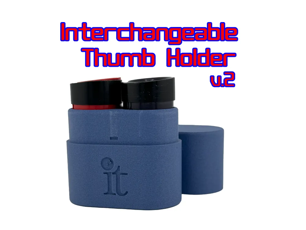 Interchangeable Bowling Ball Thumb Slug Holder v2 - Free 3D Print Model ...