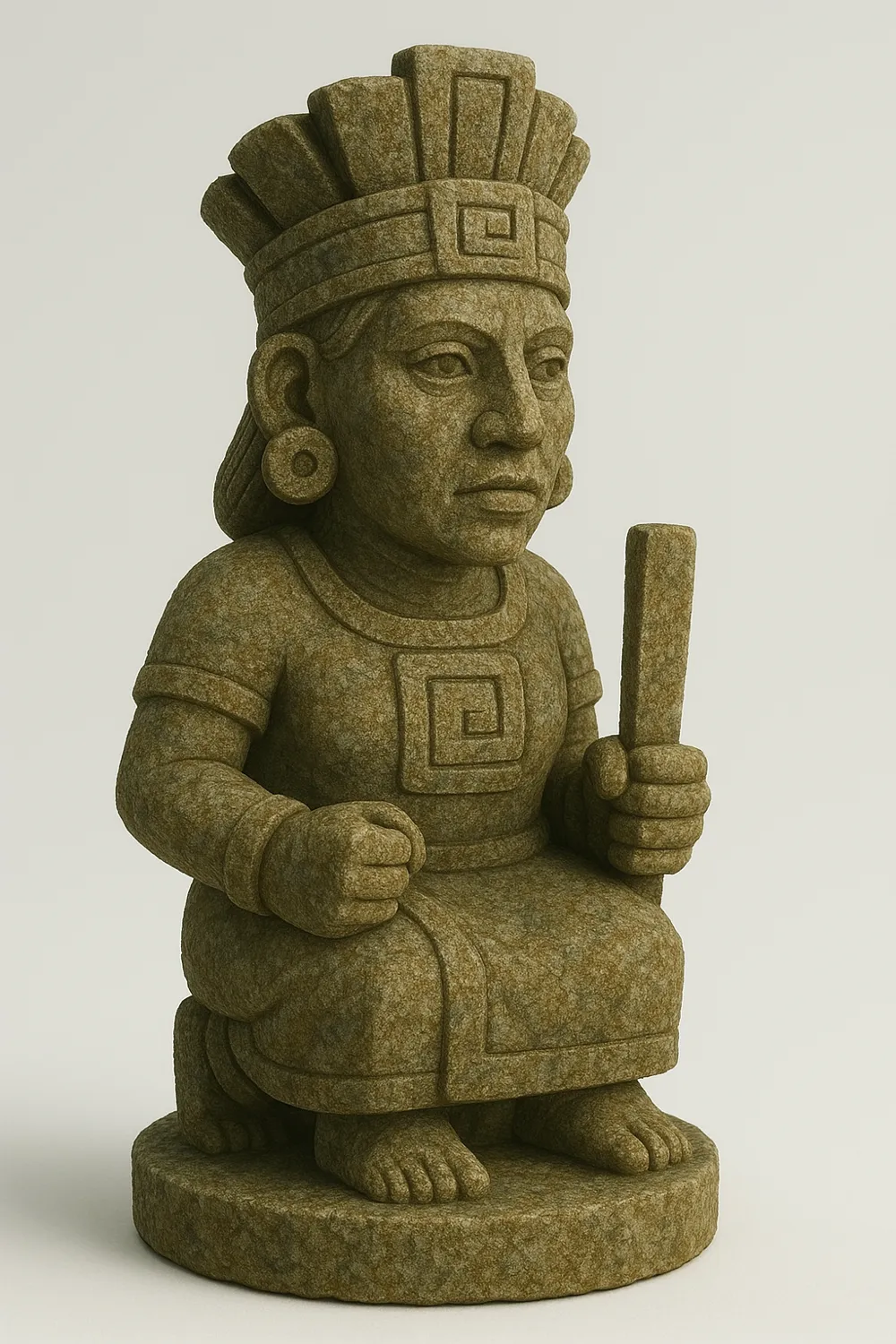 Maya "Queen" - chess piece by GraFabLab MakerWorld: Download Free 3D Models
