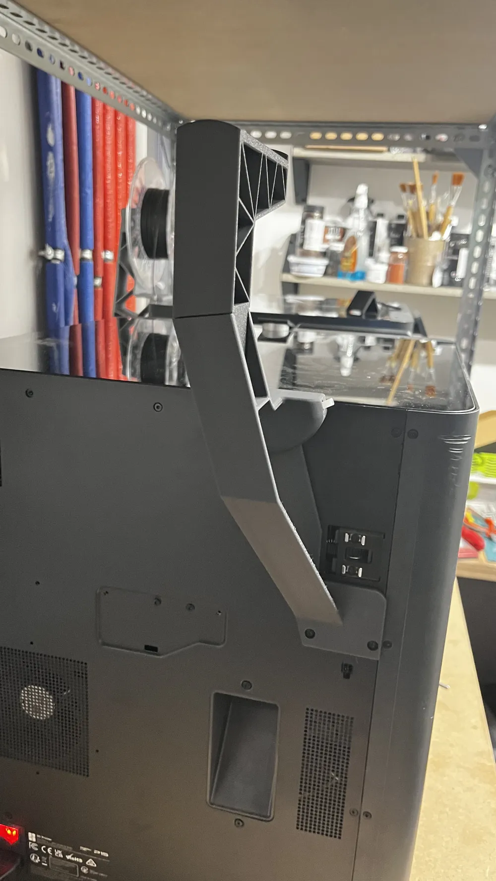 Simple top spool holder P1S by tomaszfortyfour MakerWorld: Download ...