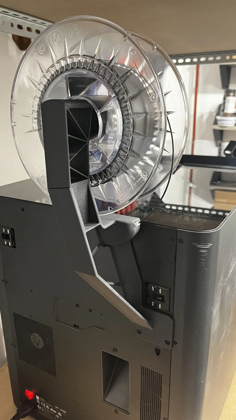 Simple top spool holder P1S by tomaszfortyfour MakerWorld: Download ...