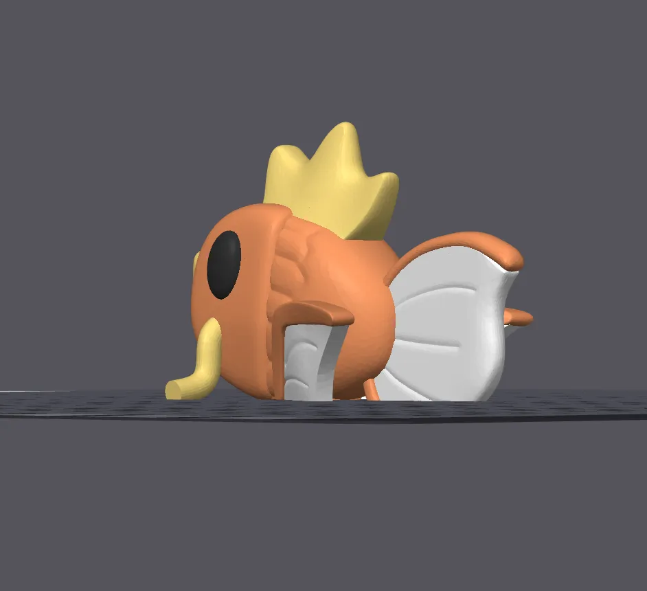 Chibi-Style Pokémon: Magikarp by Mekai_3D MakerWorld: Download Free 3D ...