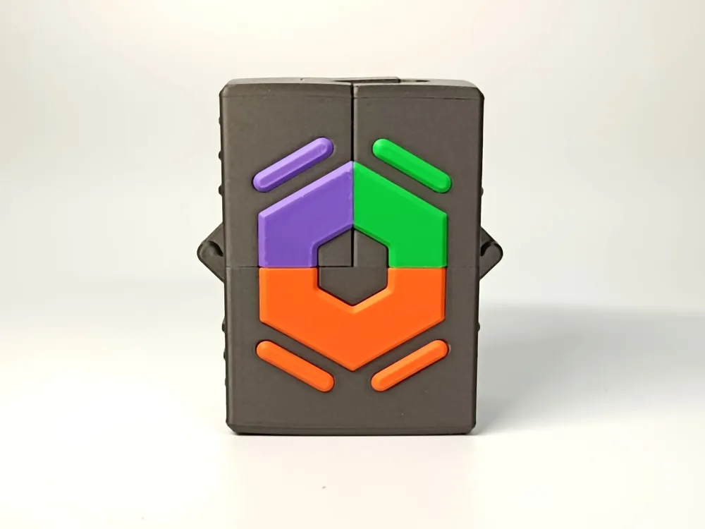 "Tesseract" Deck Box | Magic, Pokemon, Lorcana - Free 3D Print Model ...