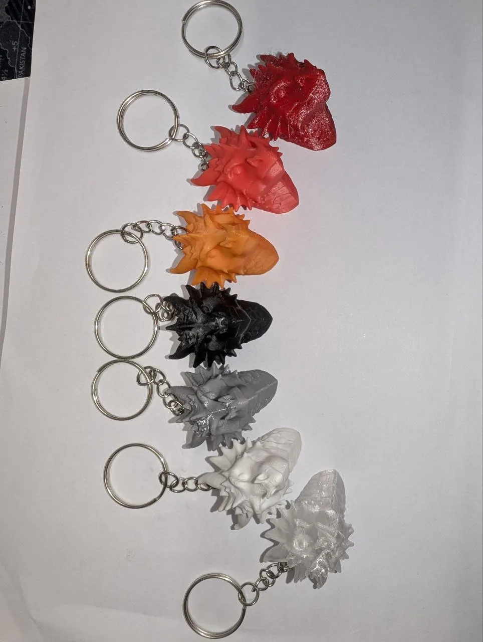 Dragon Head Keychain – easy and fast to print - Free 3D Print Model ...