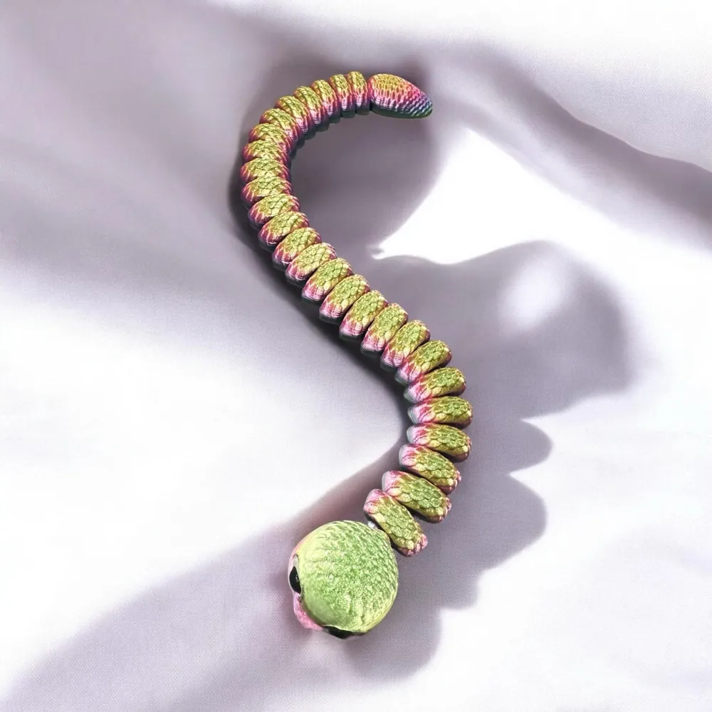 Sisi the flexi snake by Cristina.Valcoci MakerWorld: Download Free 3D ...